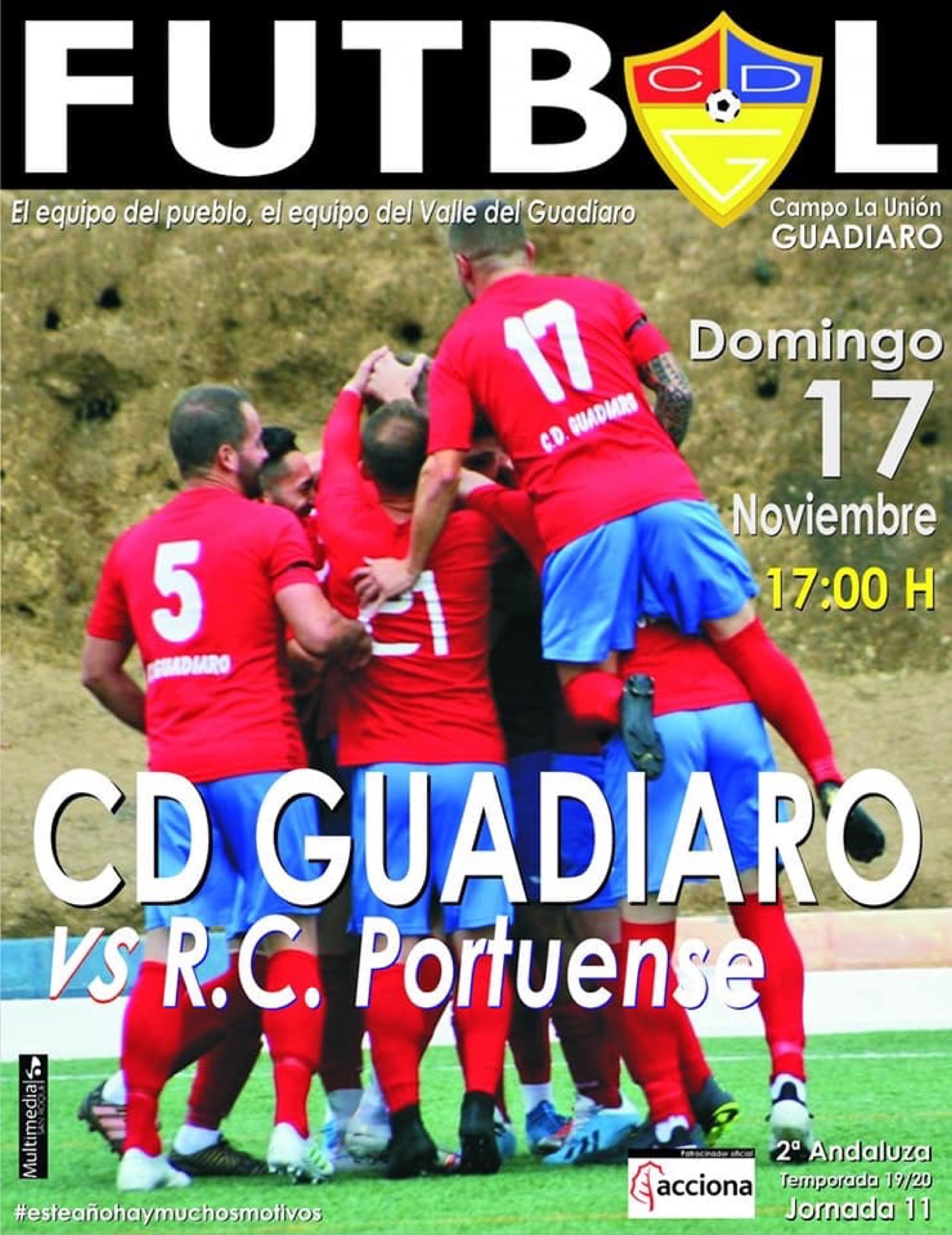 El CD Guadiaro, a tope para recibir el domingo al Racing Club Portuense | San Roque